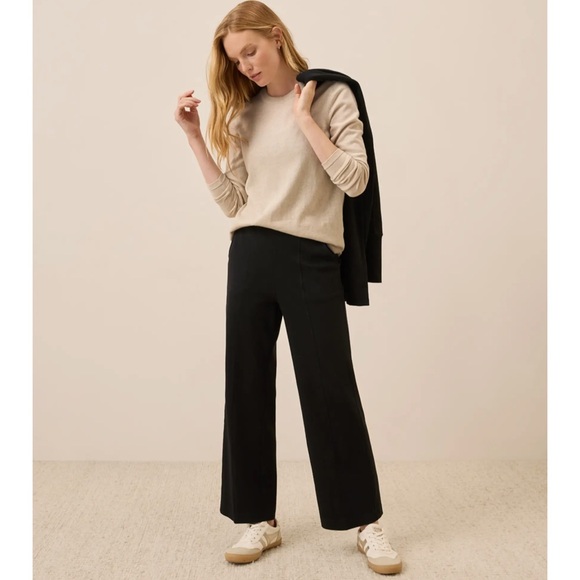 Pact | Pants & Jumpsuits | Pact Organic Cotton Airplane Pintuck Wide ...